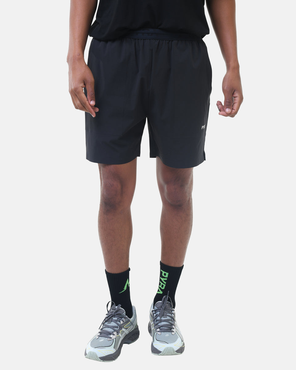 NERO TEAM SHORTS -BLACK – PYRA ELEMENTS